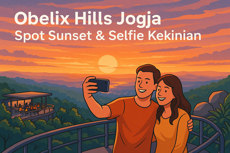 Obelix Hills Jogja – Spot Sunset & Selfie Kekinian - Tour de Jogja